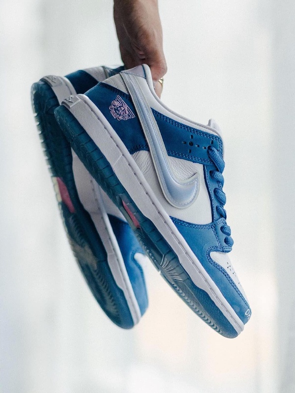 Nike Dunk Low SB x Born x Raised Azul – nike.ge